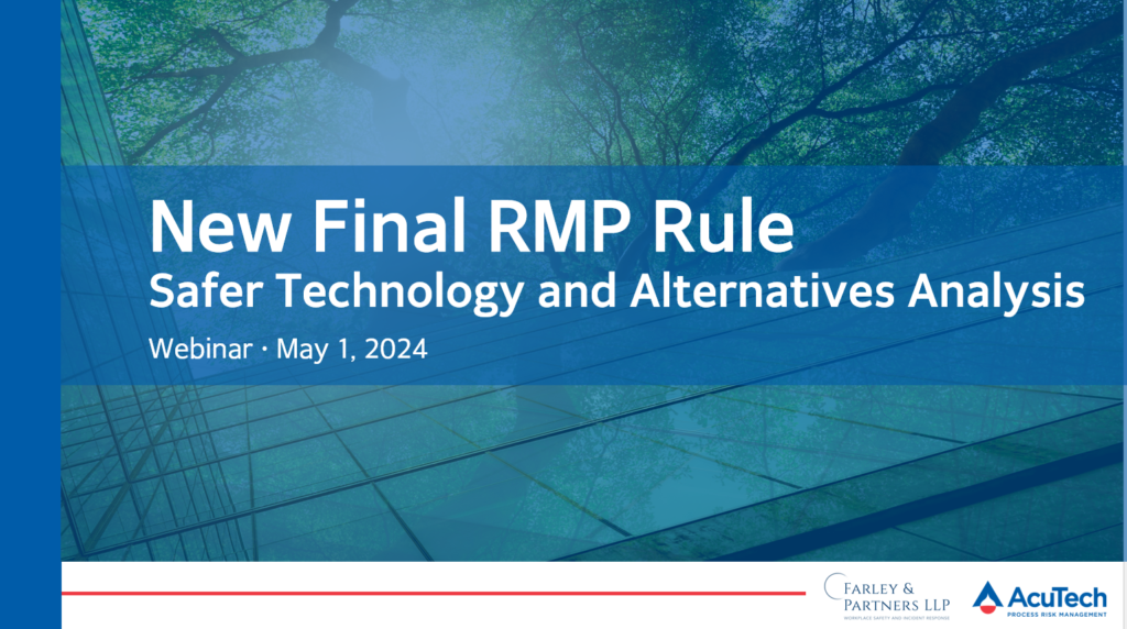 AcuTech Consulting Group Services in Process Safety & Security